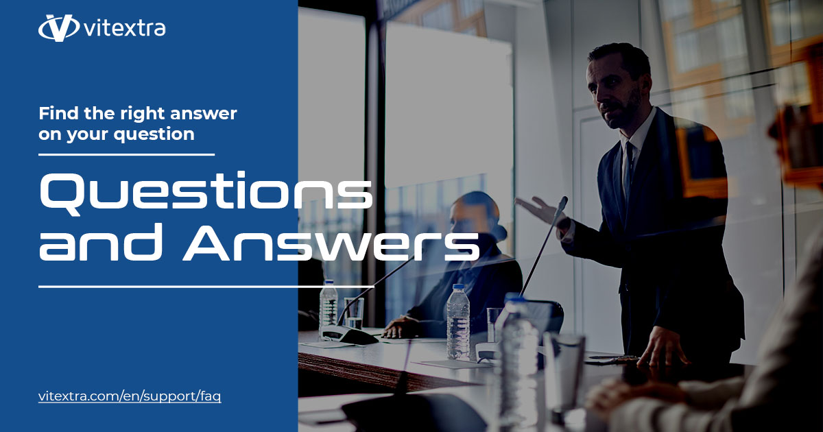 Frequently Asked Questions - Support Center - Vitextra